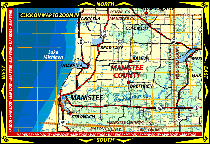 where is manistee county, michigan